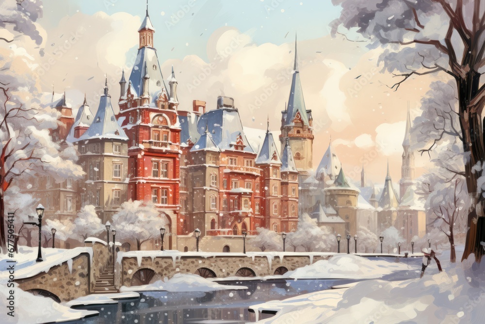 Snow-Covered Architecture: Iconic buildings and historic landmarks ...