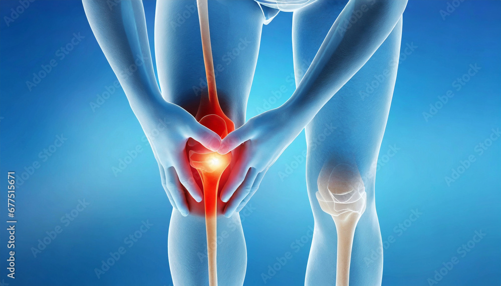 3D Visualization Maps the Comprehensive Anatomy of the Human Knee Stock ...