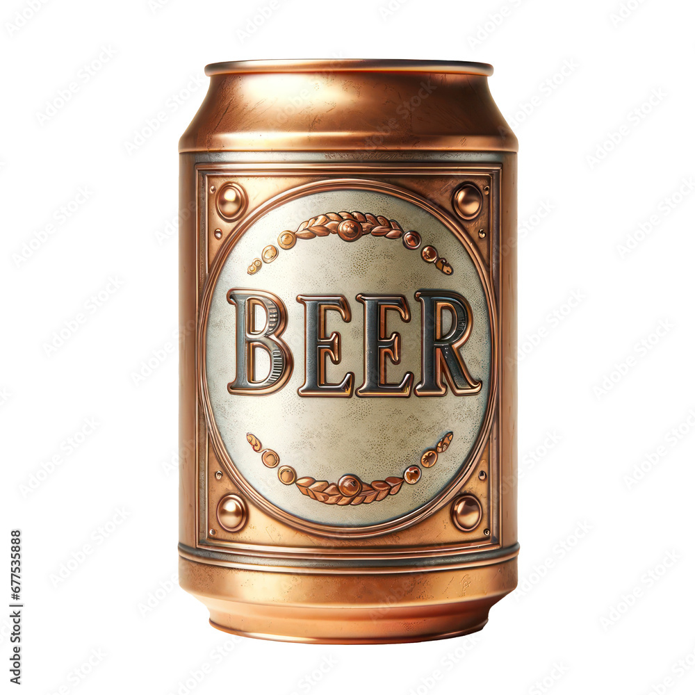 Beer tin can isolated on white transparent background, PNG Stock ...