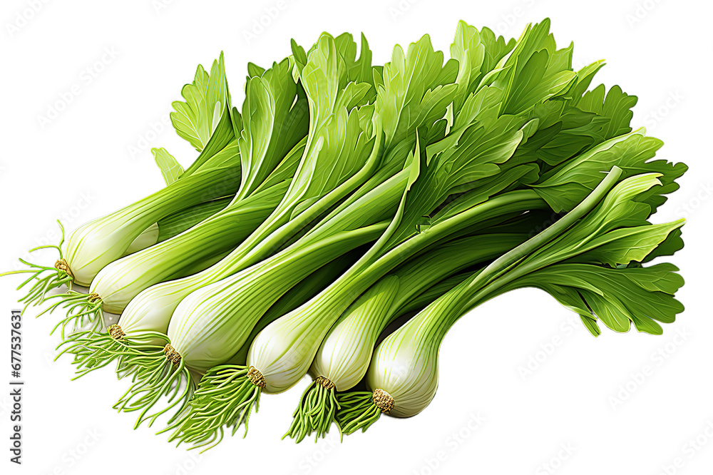 Washed fresh young bulb onions with roots and part of the stems, twigs ...