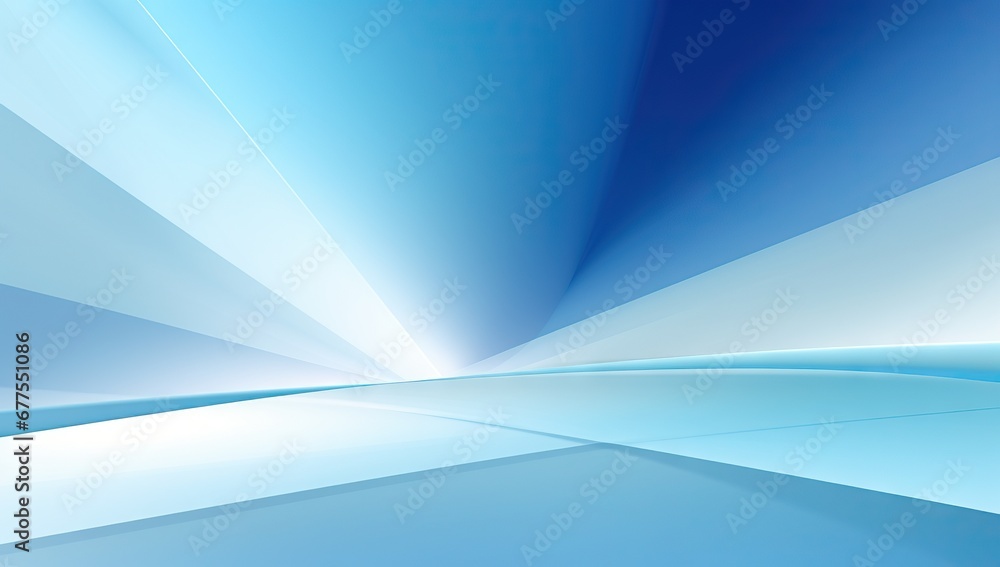 a blue abstract background with light and light blue shapes, in the ...