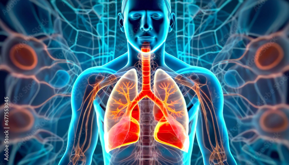 3D Visualization Illustration of the Comprehensive Anatomy of the Human ...