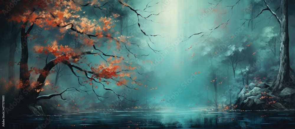 The abstract background with a textured composition resembling water ...