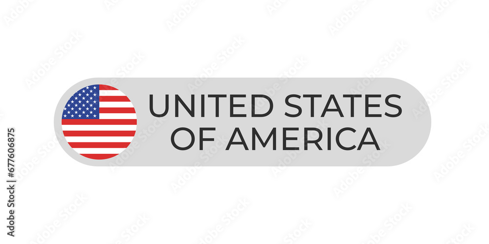 United states of America flag with text transparent background file ...