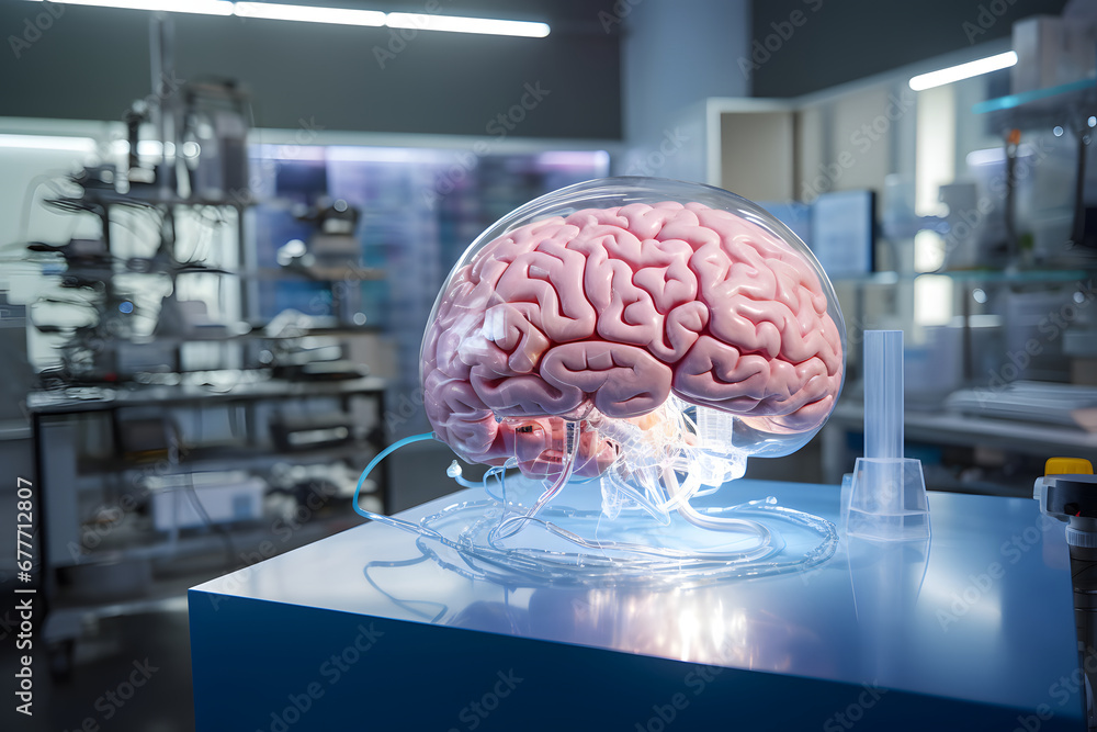 Representation of human brain simulation in a state-of-the-art ...