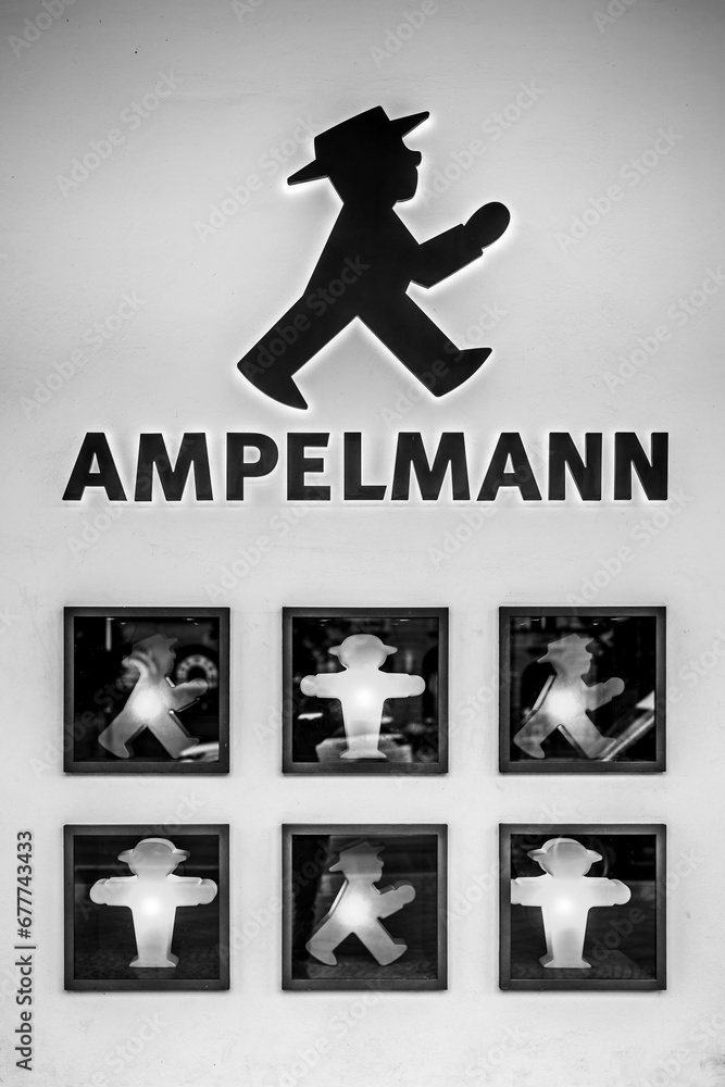 Berlin, Germany - October 12, 2023: The Ampelmann Brand Store, Berlin’s ...