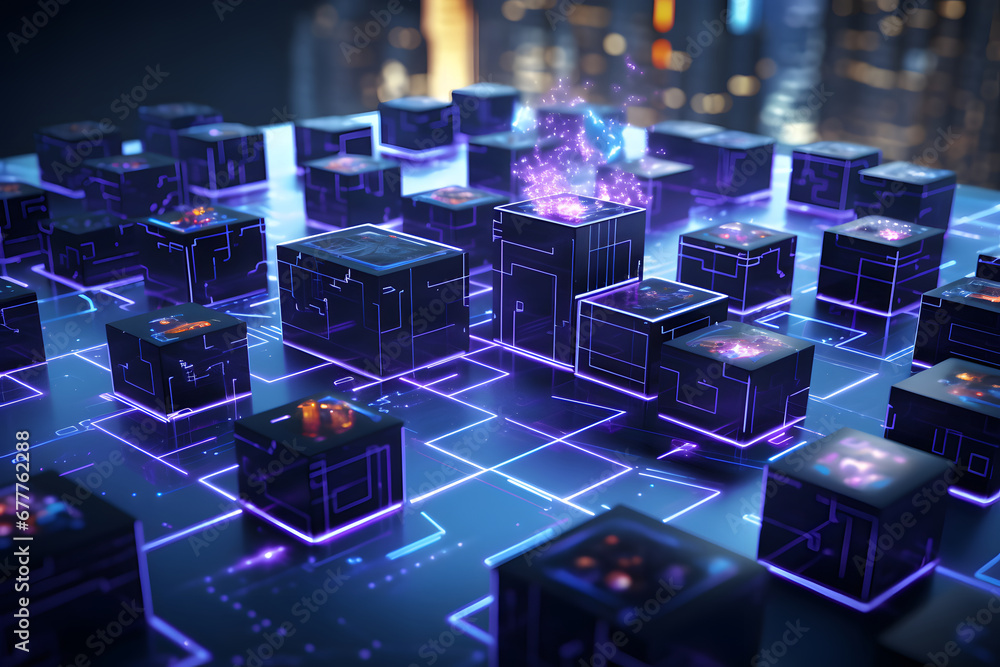 Distributed Ledger Technologies for data accuracy and security Stock ...