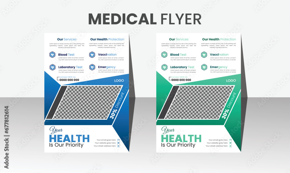 Health Care, Magazine, Poster, Corporate Presentation, Portfolio ...