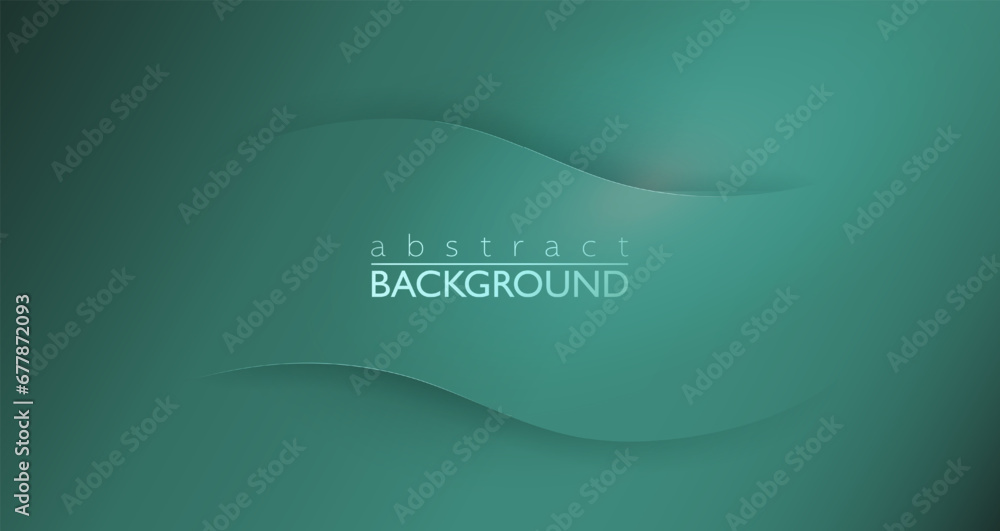 Abstract luxury dark turquoise template design. Contemporary style ...