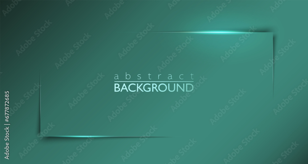 Abstract luxury dark turquoise template design. Contemporary style ...