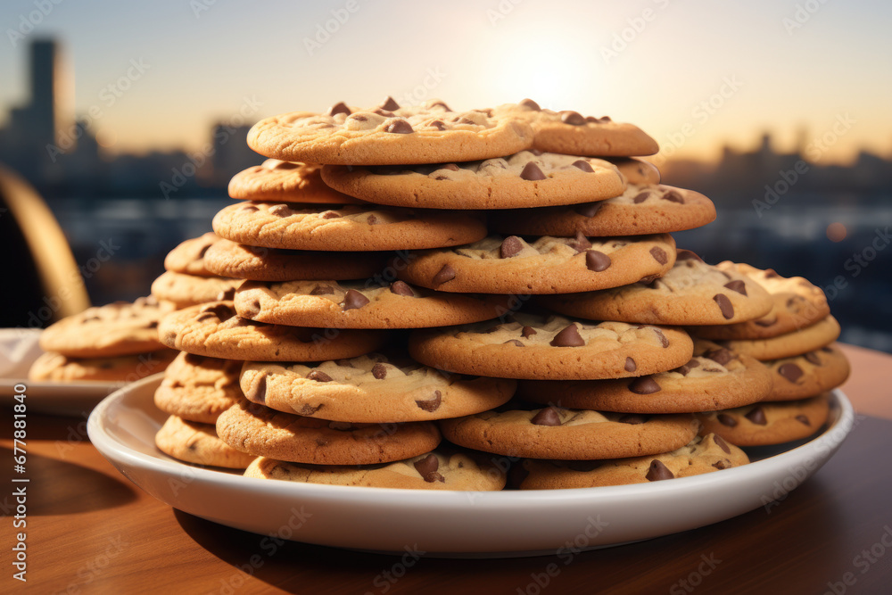 A stack of cookies with inspirational quotes for a motivational event ...