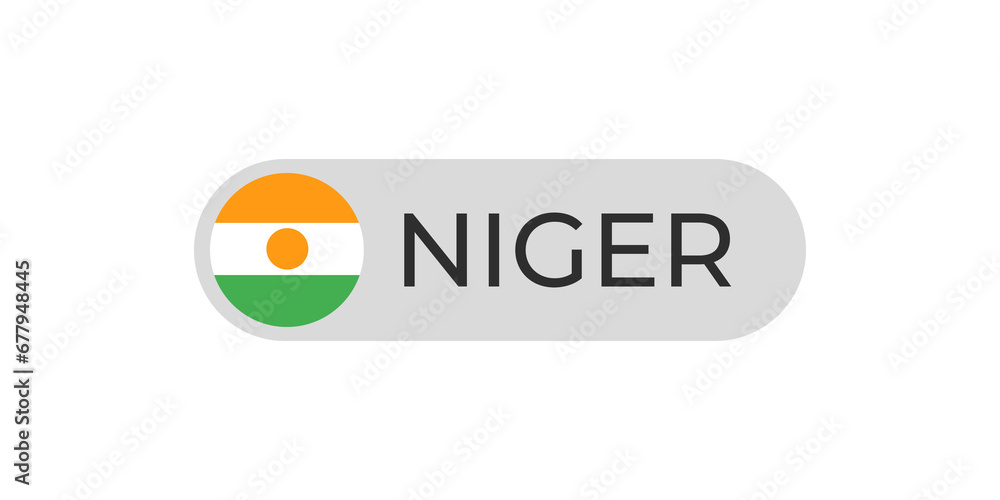 Niger flag with text transparent background file format png, niger text ...