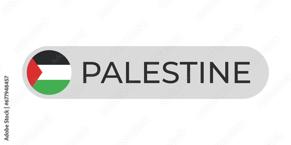 Palestine flag with text transparent background file format png ...