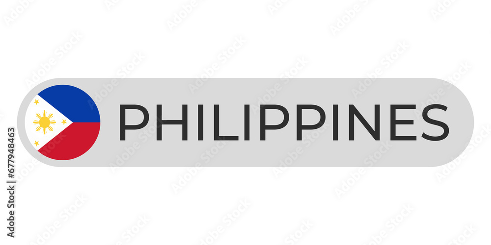 Philippines flag with text transparent background file format png ...