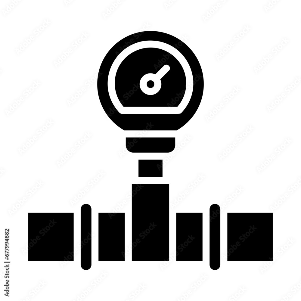Vecteur Stock Pressure gauge, pressure meter, pressure indicator ...