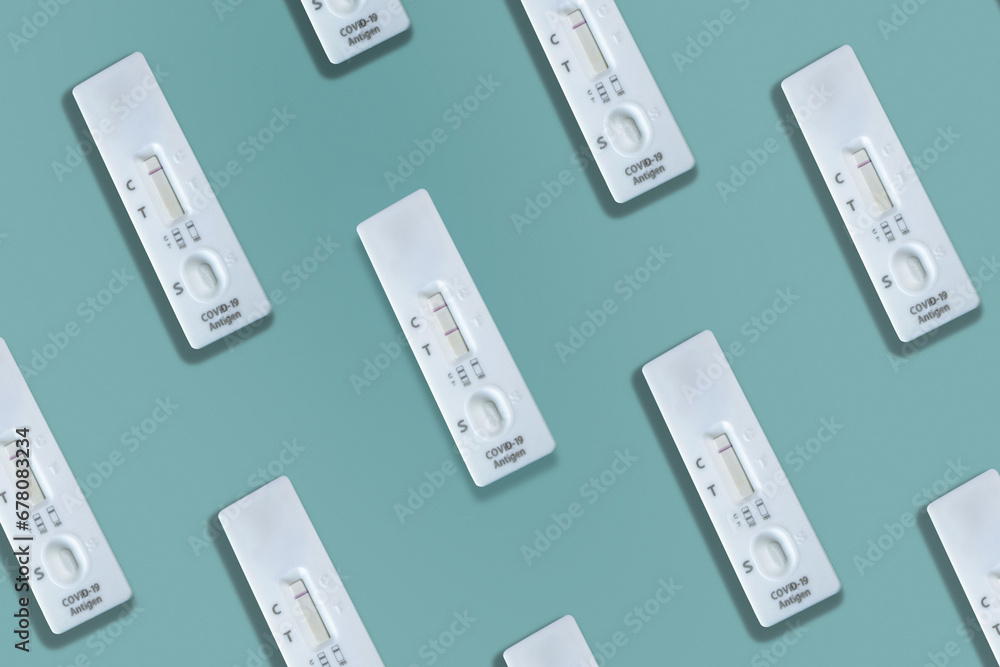 a series of negative tests and one positive for testing for the viral ...