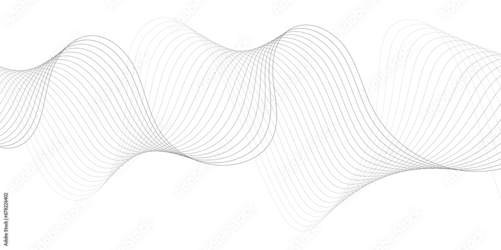 Abstract wavy lines design with black and white color mesh design ...