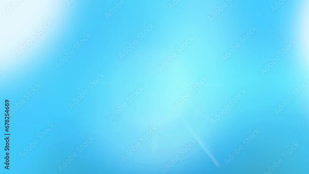 Long blue flashes on a black screen. Cartoonish shimmer of light in 4K ...