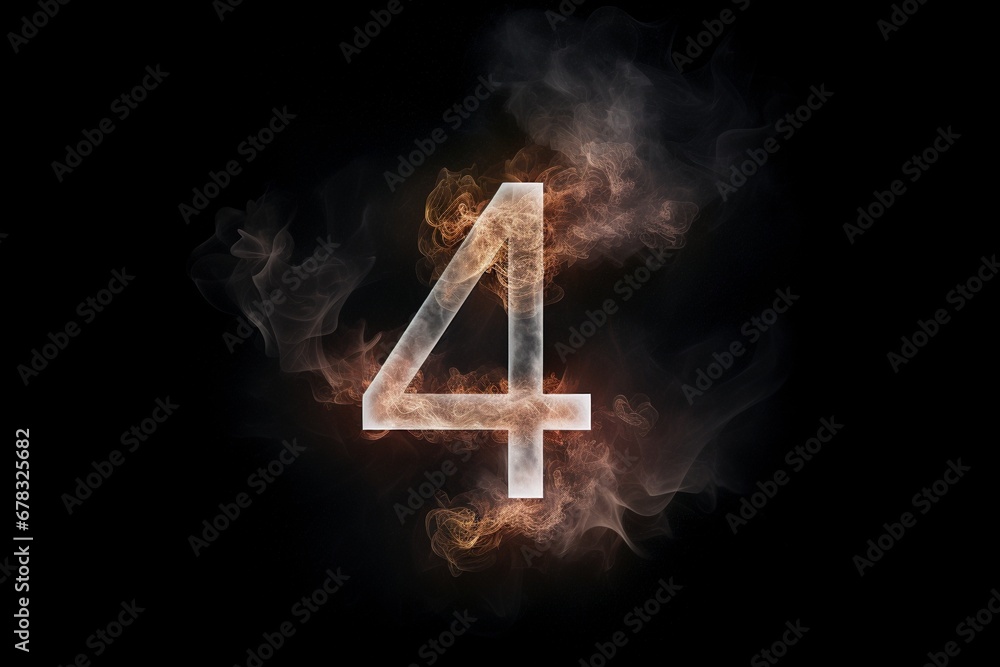 Ephemeral Whimsy: Experience the Dissolving Magic of Number 4 in a ...