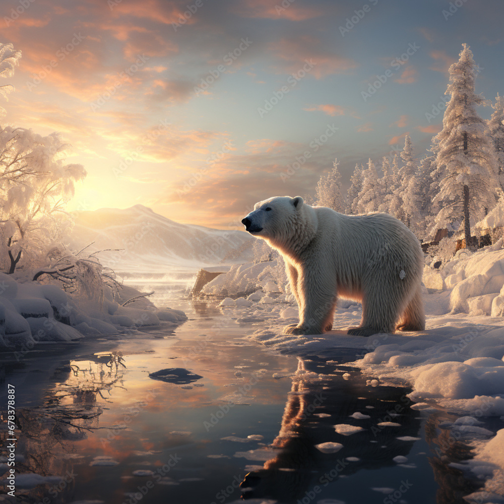 bear, polar, animal, arctic, polar bear, white, nature, zoo, mammal ...