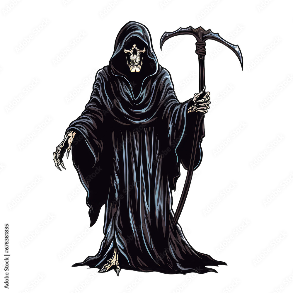 grim reaper the death . Clipart PNG image . Transparent background ...