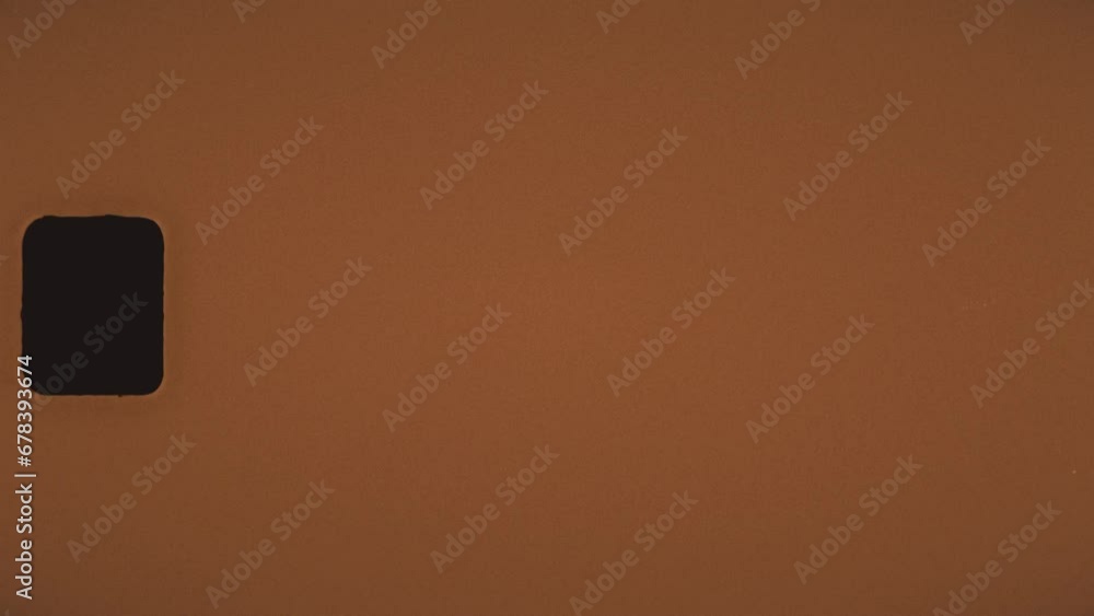 Vintage looping film strip background. Super 8 mm Film grain Dust and ...