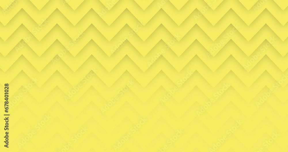 Abstract Animated zigzag pattern moving from up to down and fading with ...