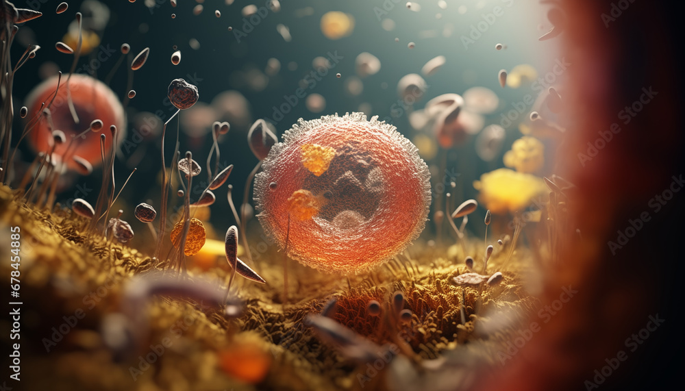 Tiny Titans: An Enlarged Look at the Complex World of Bacteria, Fungi ...