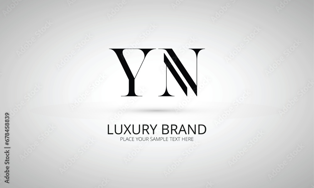 YN Y yn initial logo | initial based abstract modern minimal creative ...