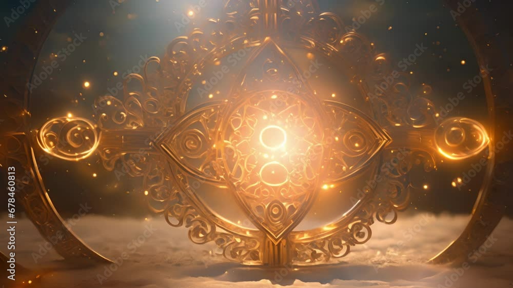 interlocking symbols zodiac forming radiant dynamic embrace ...