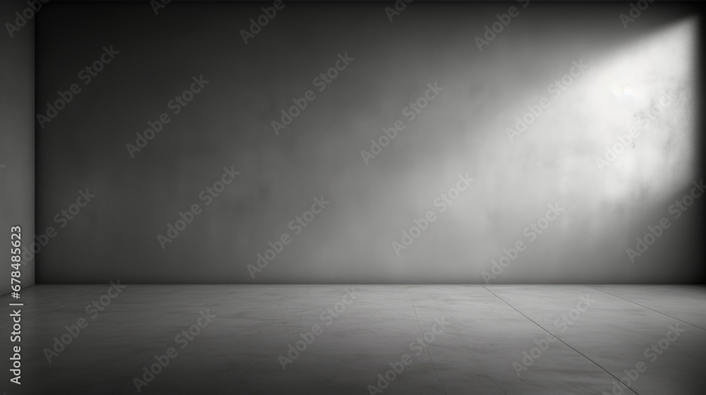 Natural grey environment with soft, dynamic lighting, ideal for image ...