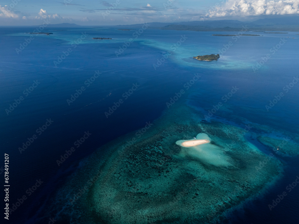 Dodola Island, one of the most beautiful places to go in Morotai, one ...