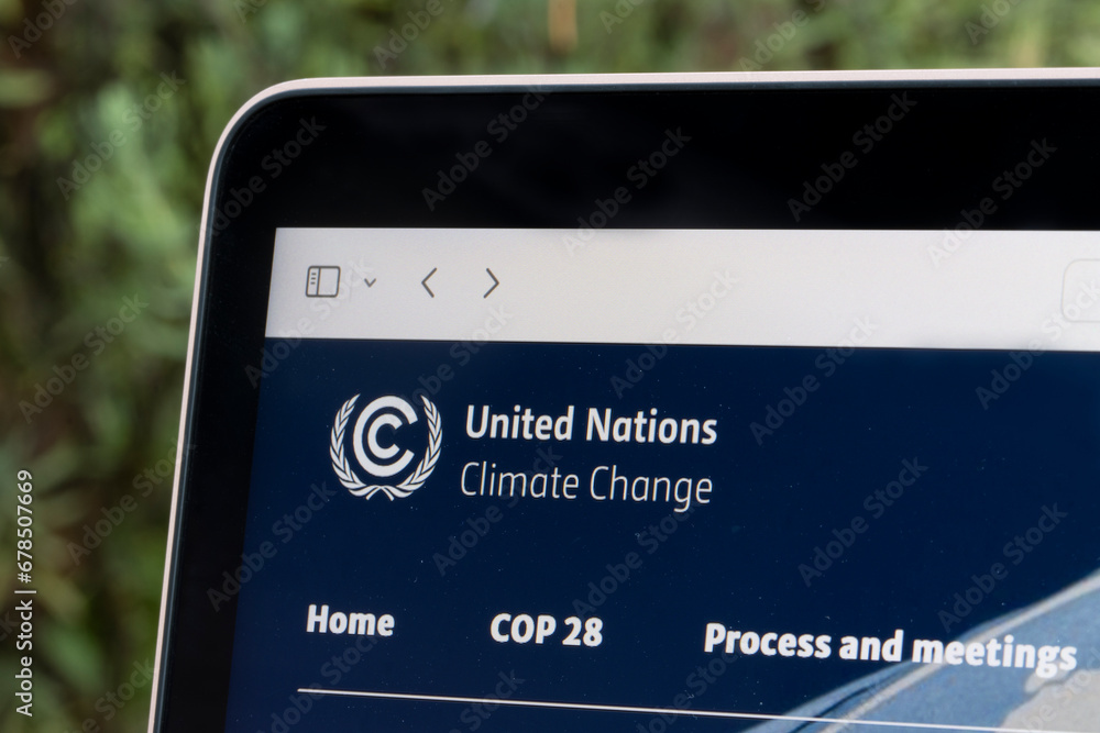 Portland, OR, USA - Nov 13, 2023: Website homepage of the United ...