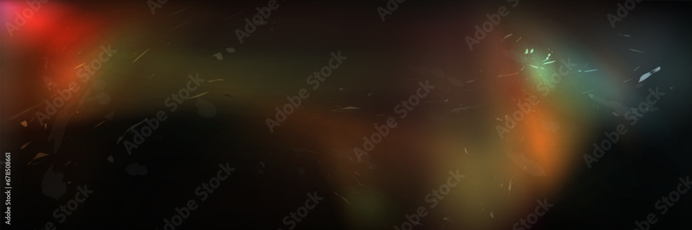 Damaged dusty photo film texture. Vector realistic illustration of ...