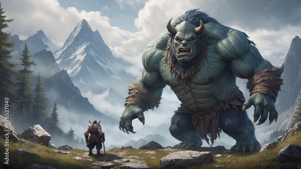 An ogre (feminine: ogress) is a legendary monster depicted as a large ...
