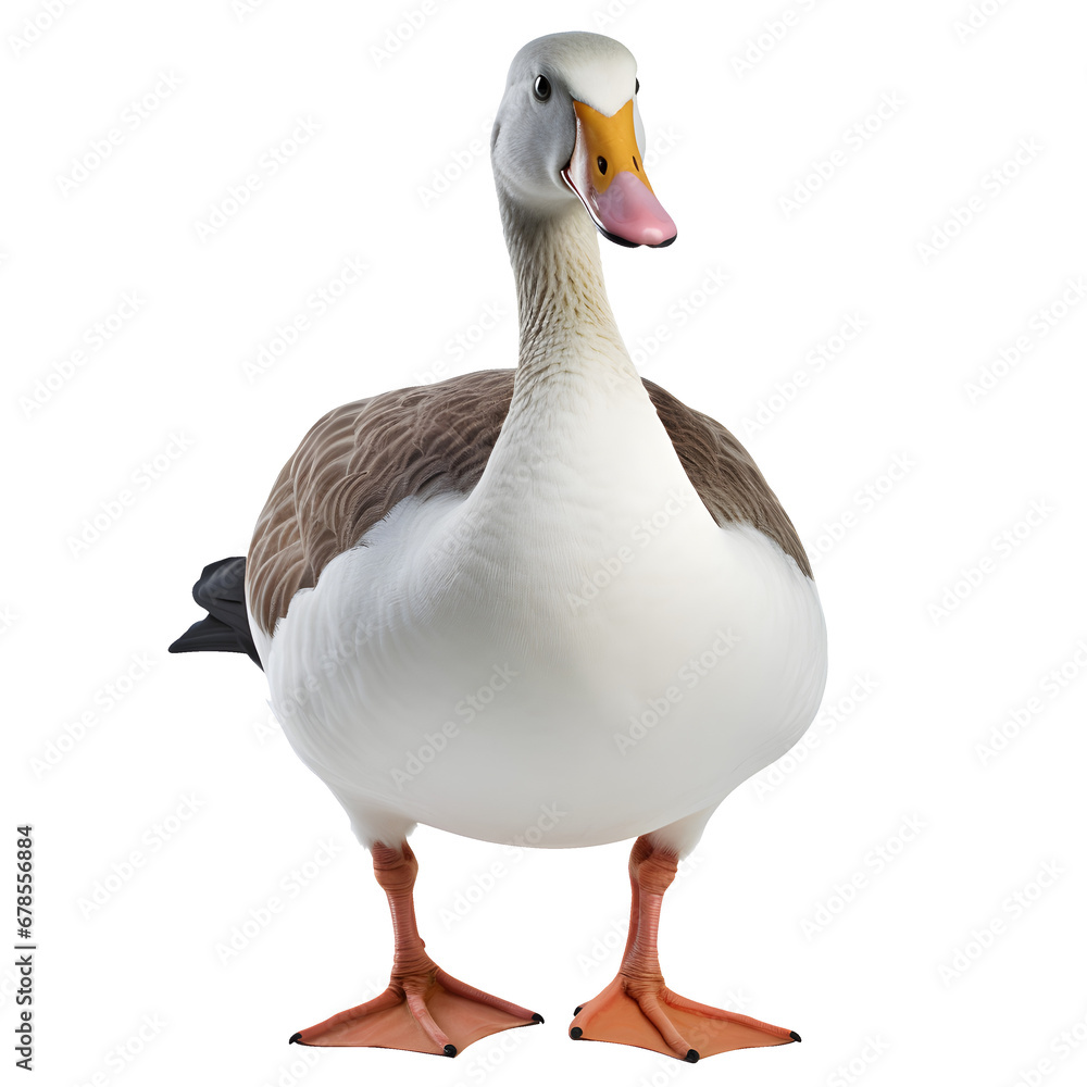 goose isolated on transparent background - design element PNG cutout ...