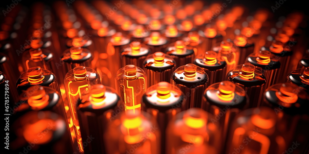 Future energy cells. High condensed energy storage technology. Stock ...