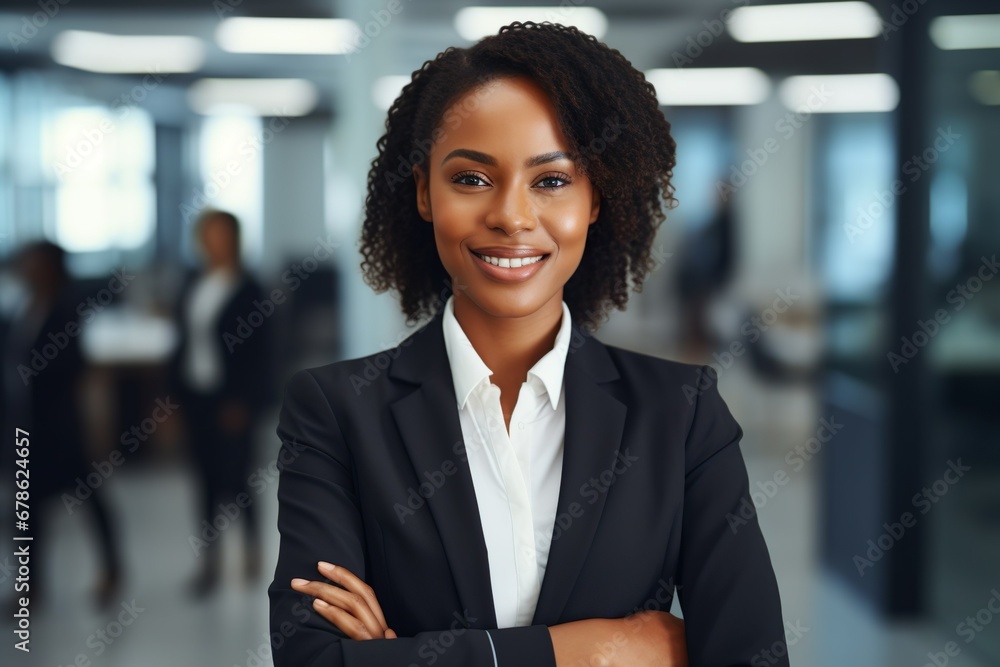 Empowering Black Women in Business confident black women at office work ...