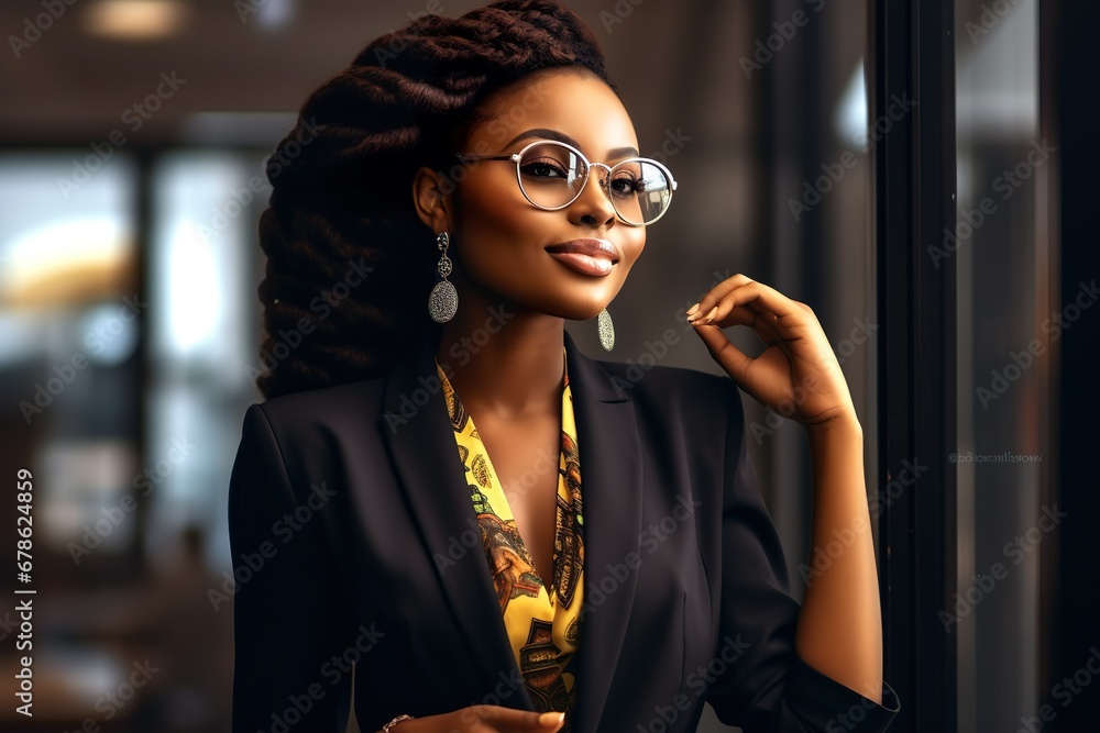 Empowering Black Women in Business confident black women at office work ...