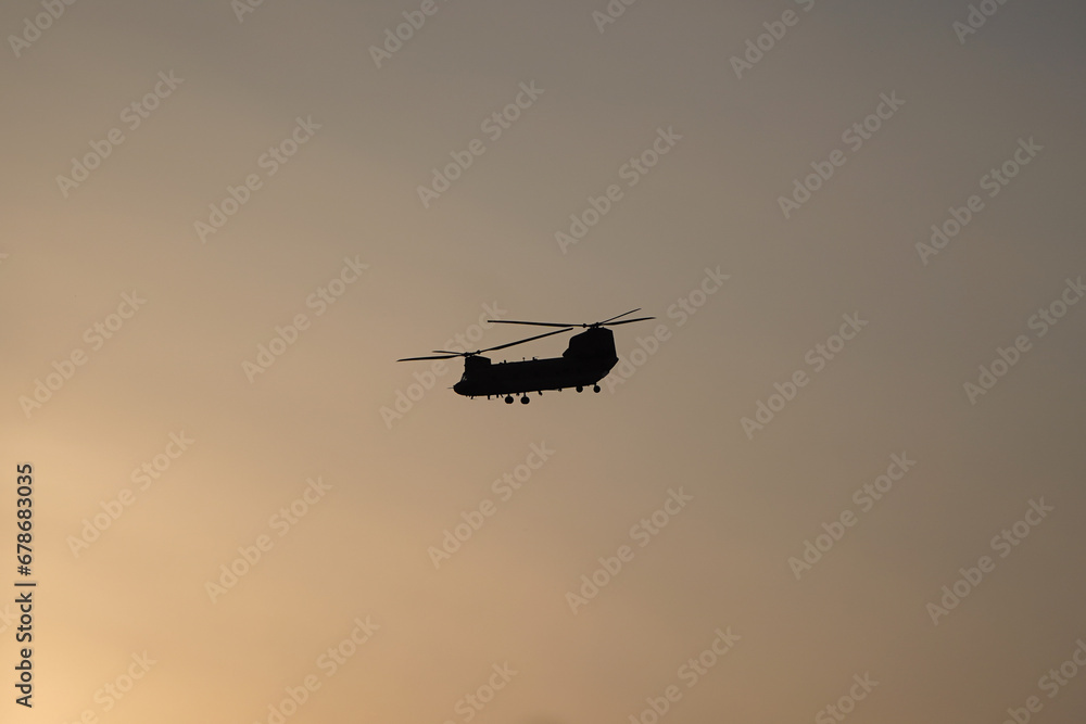 CH-47 Chinook - a multi-role, twin-engine, two-rotor helicopter with ...
