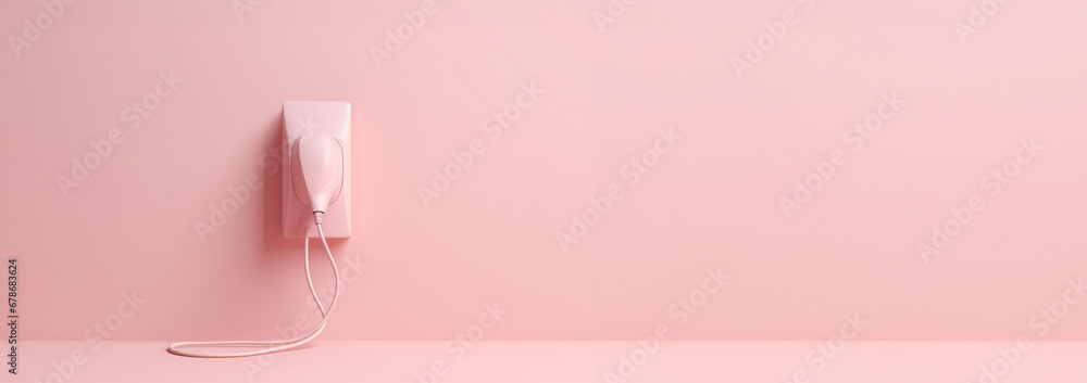 Electric car 3D charging background. Electronic vehicle power dock. EV ...