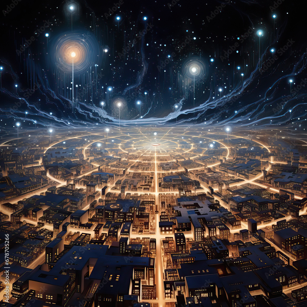 Chipset constellations: mapping the galactic nexus of data. celestial ...