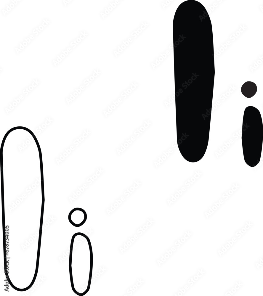 exclamation mark symbol,abstract, art, background, classical, clef ...