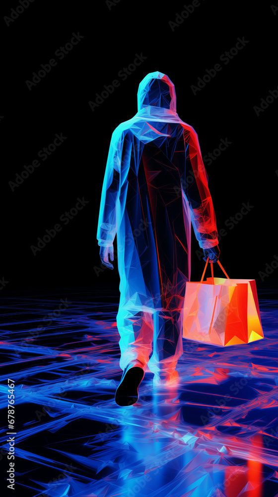 screencap of a bored futuristic sci-fi human being with modern cloths ...