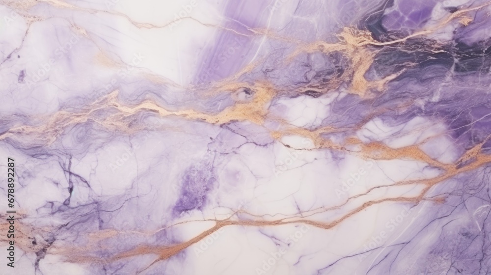 Lavender Marble with Copper Patina Horizontal Background. Abstract ...