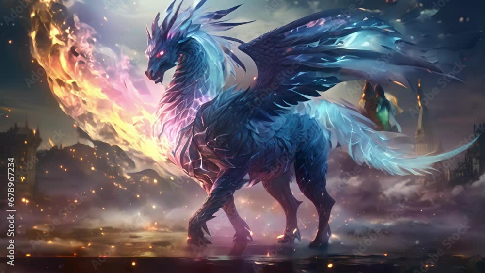 An ethereal being with a form that appears as if crafted from light ...