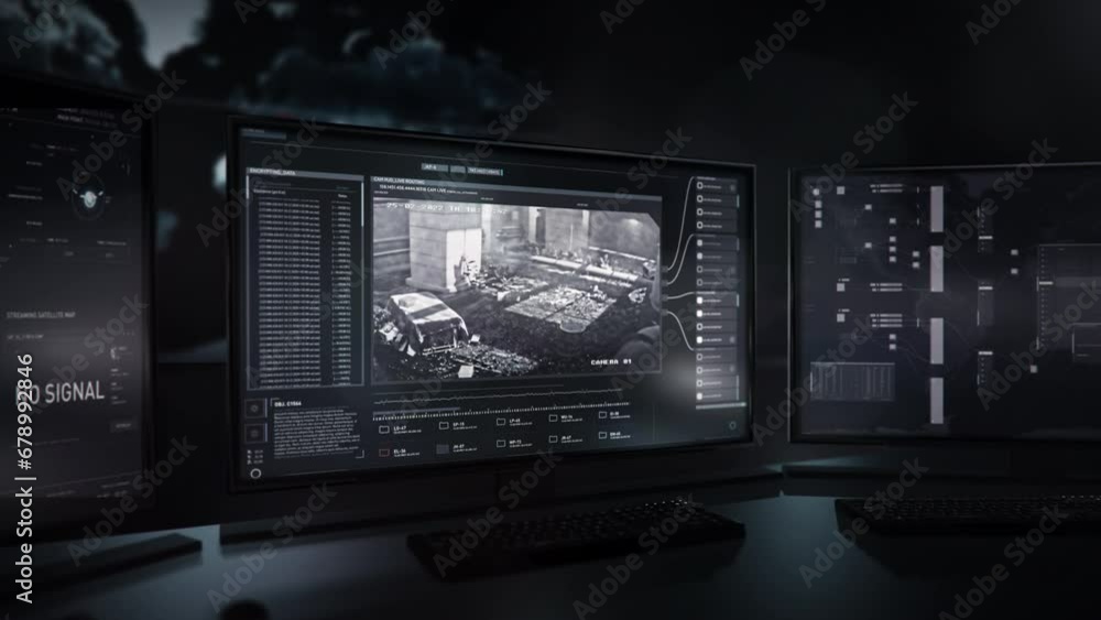 Surveillance network supervising tactical military soldiers in a ...