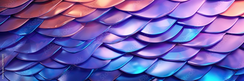 dragon scales, blue metallic background wallpaper, generative AI Stock ...