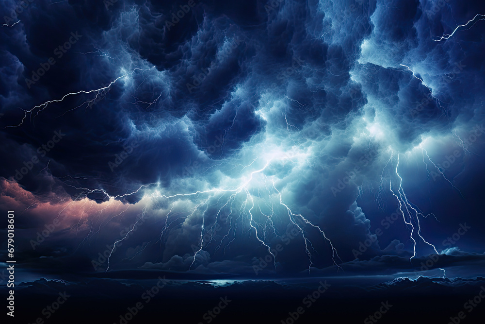 Ash night sky with clouds. Storm, wind, rain. Dramatic dark skies ...
