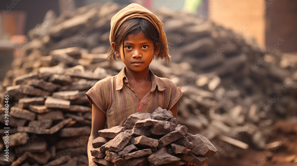 Child Labor Realities: A powerful image depicting the challenges faced ...